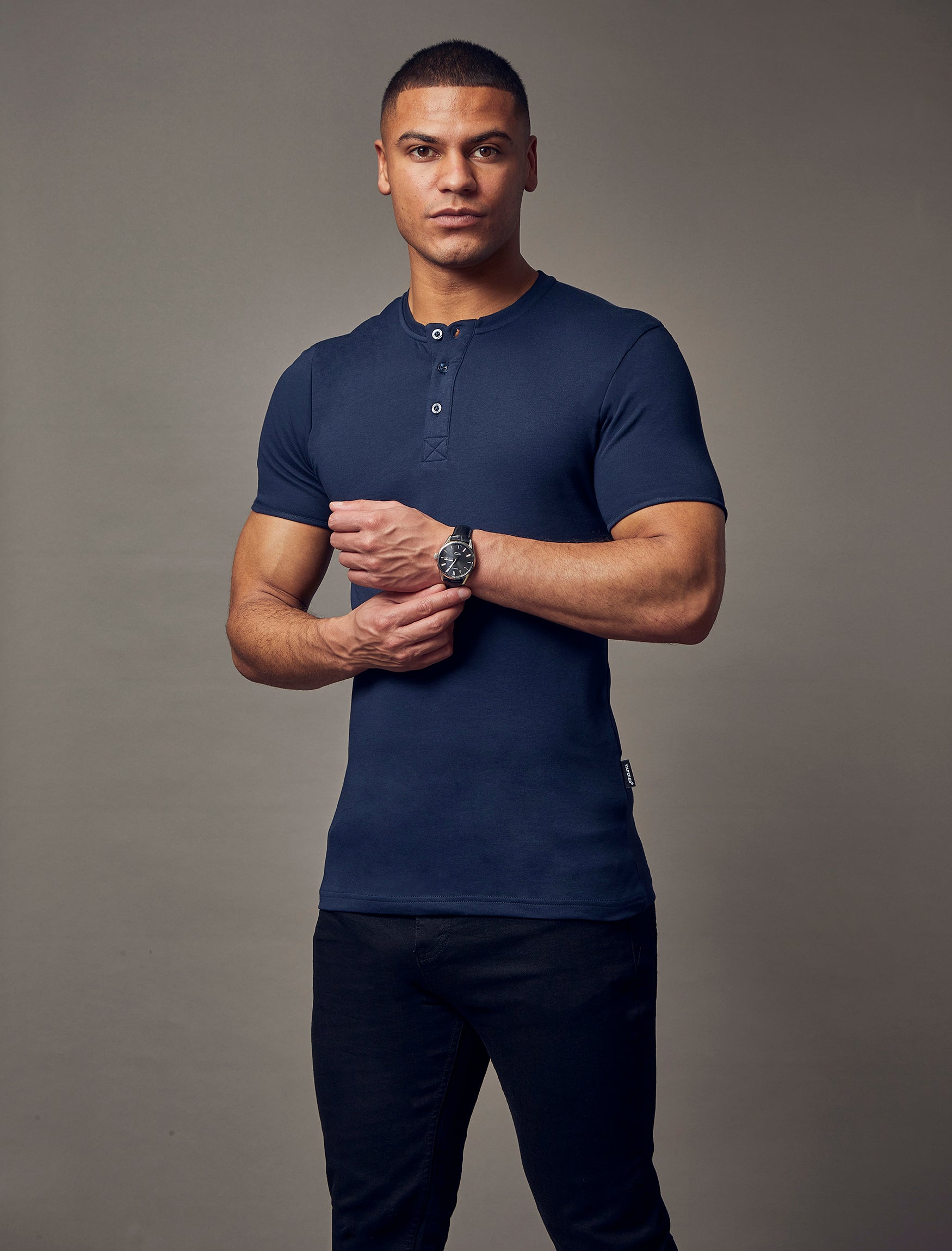 Mens Muscle Fitted T-Shirts - Tapered Fit T-Shirts | Tapered Menswear